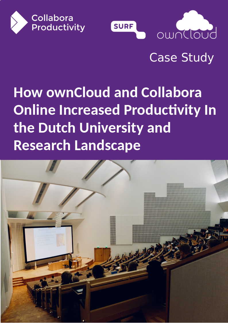 ownCloud and SURF Net - Collabora Online and Collabora Office