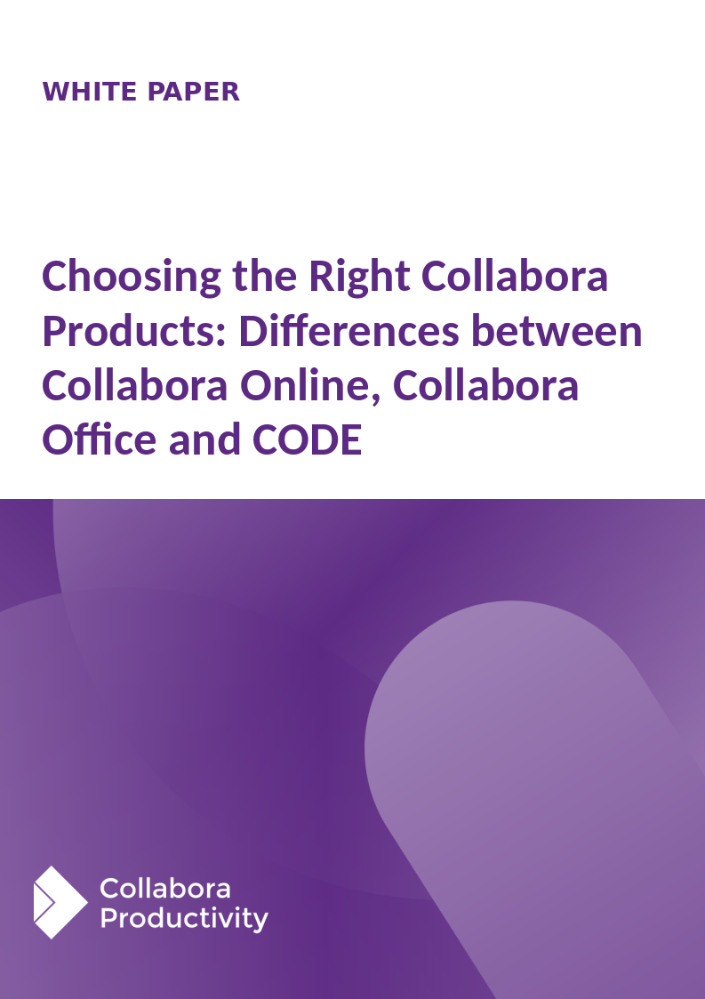 How to Choose the Right Collabora Office Products - Collabora Online ...