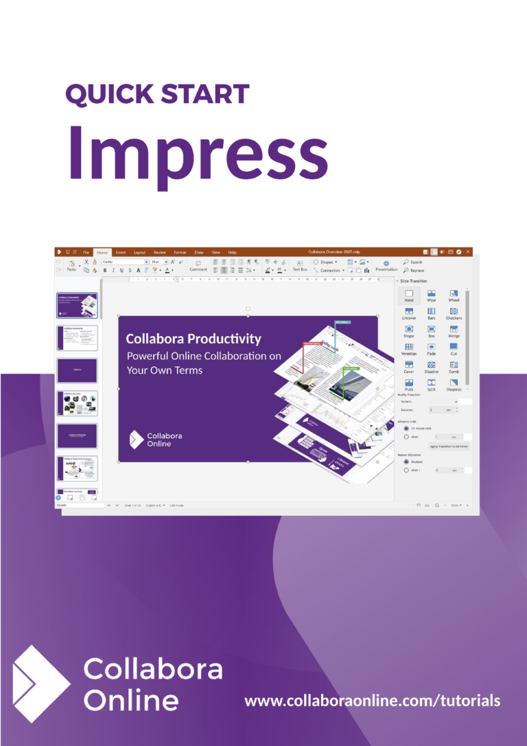 Tutorials - Collabora Online and Collabora Office