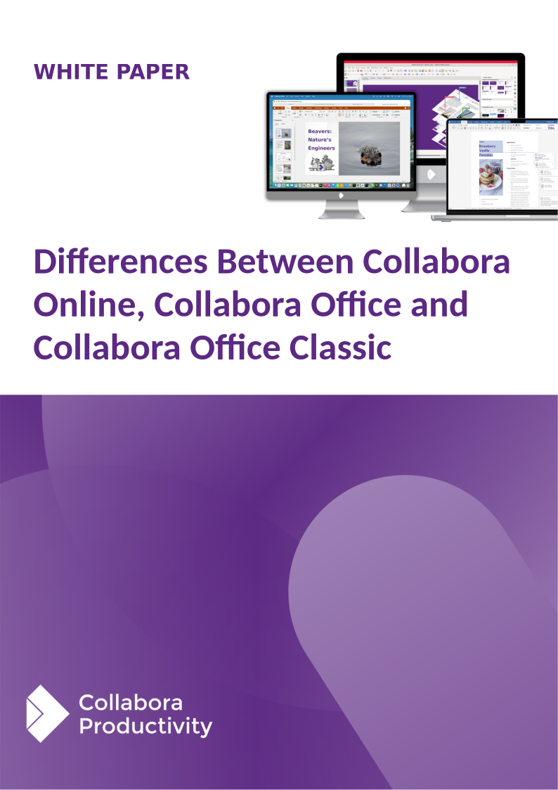 Collabora Office Classic - Collabora Online and Collabora Office